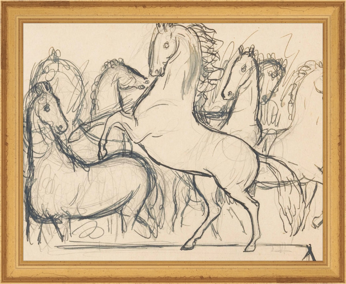 Charcoal Horses II HoJ – Splendus