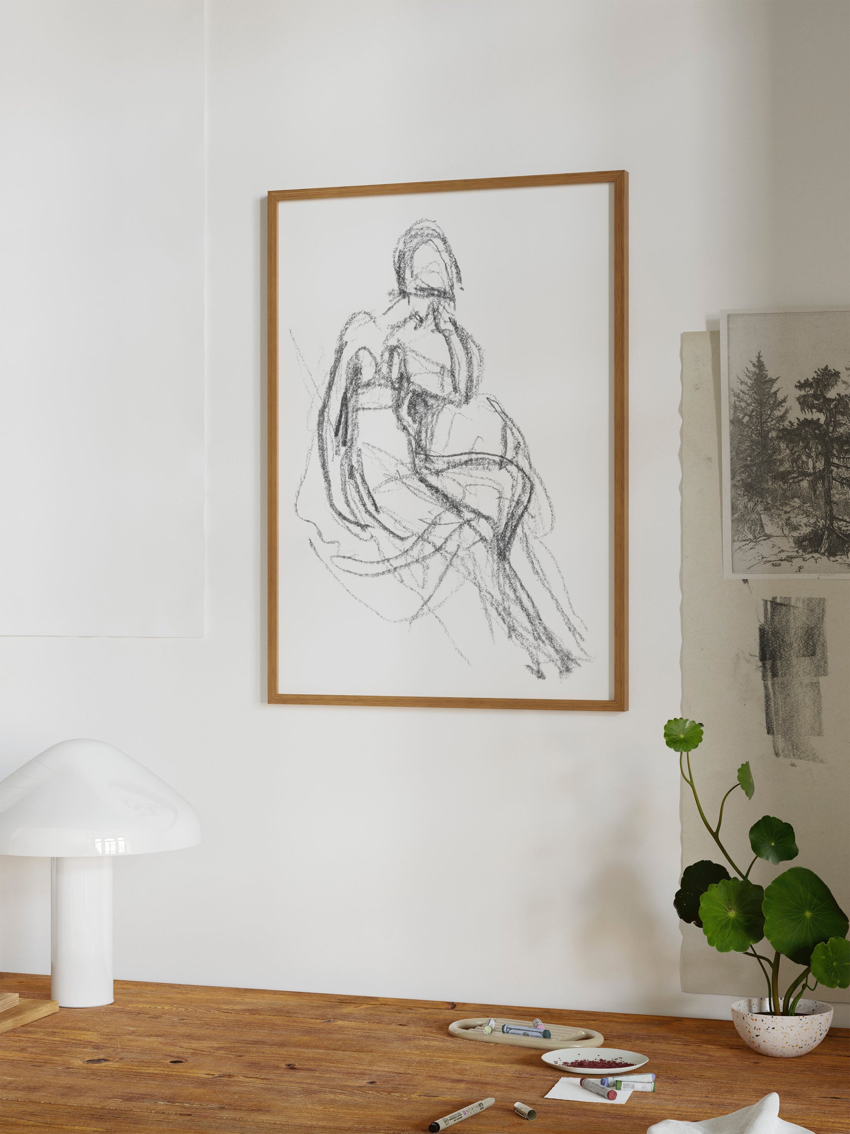 Charcoal Figure II – Splendus