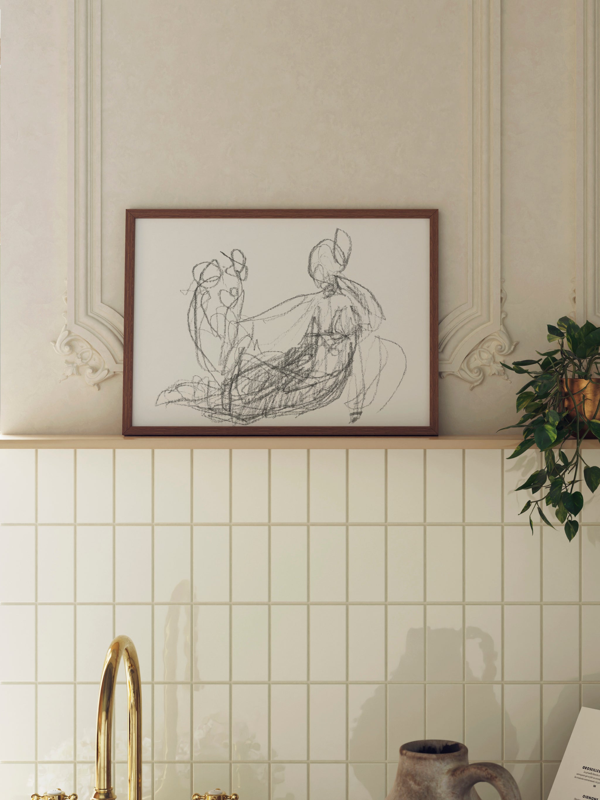 Charcoal Figure IV – Splendus