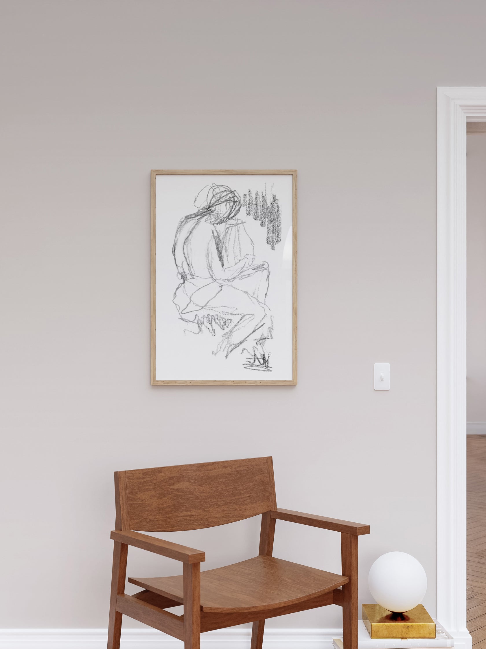 Charcoal Figure I – Splendus