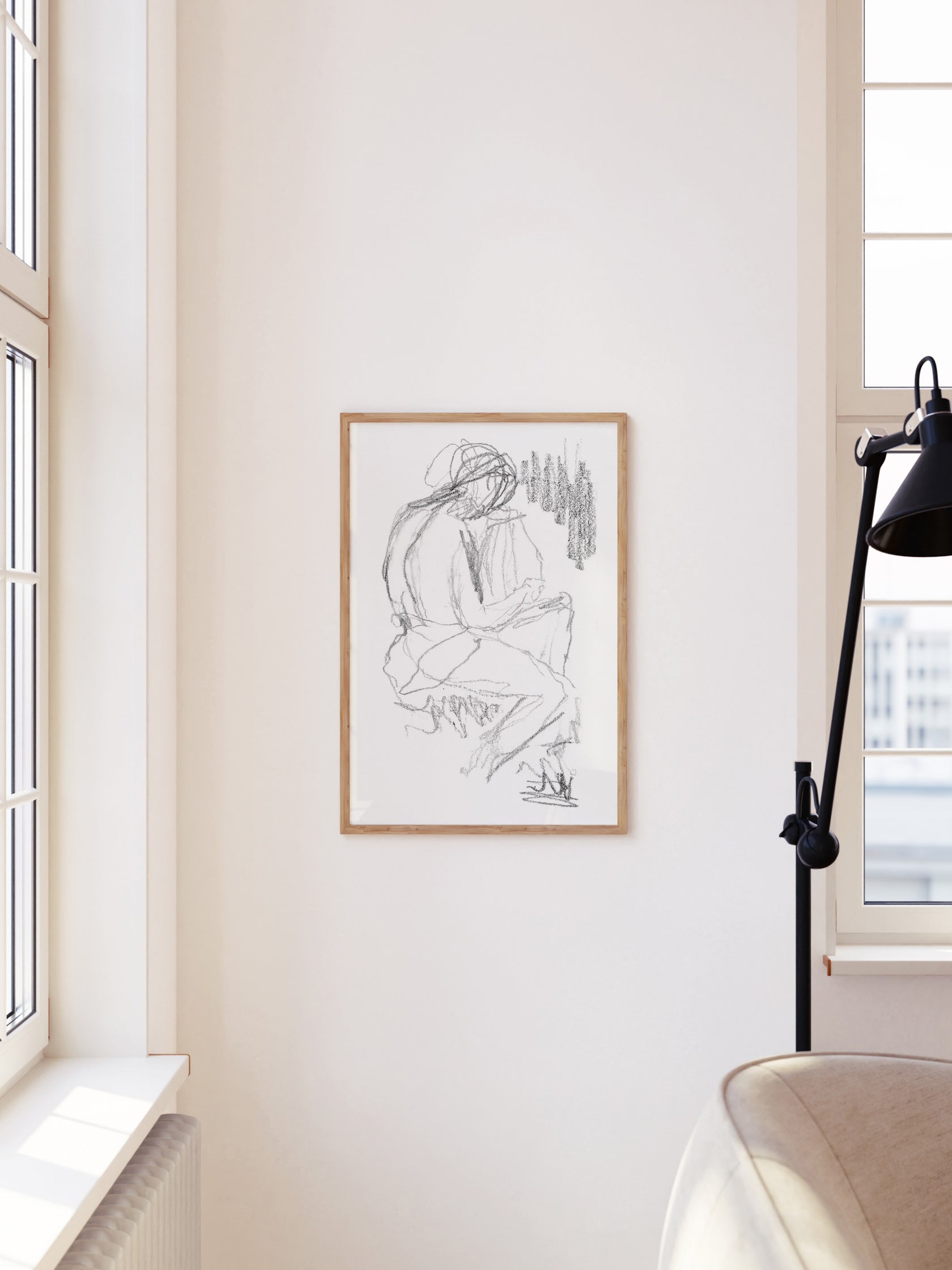 Charcoal Figure I – Splendus