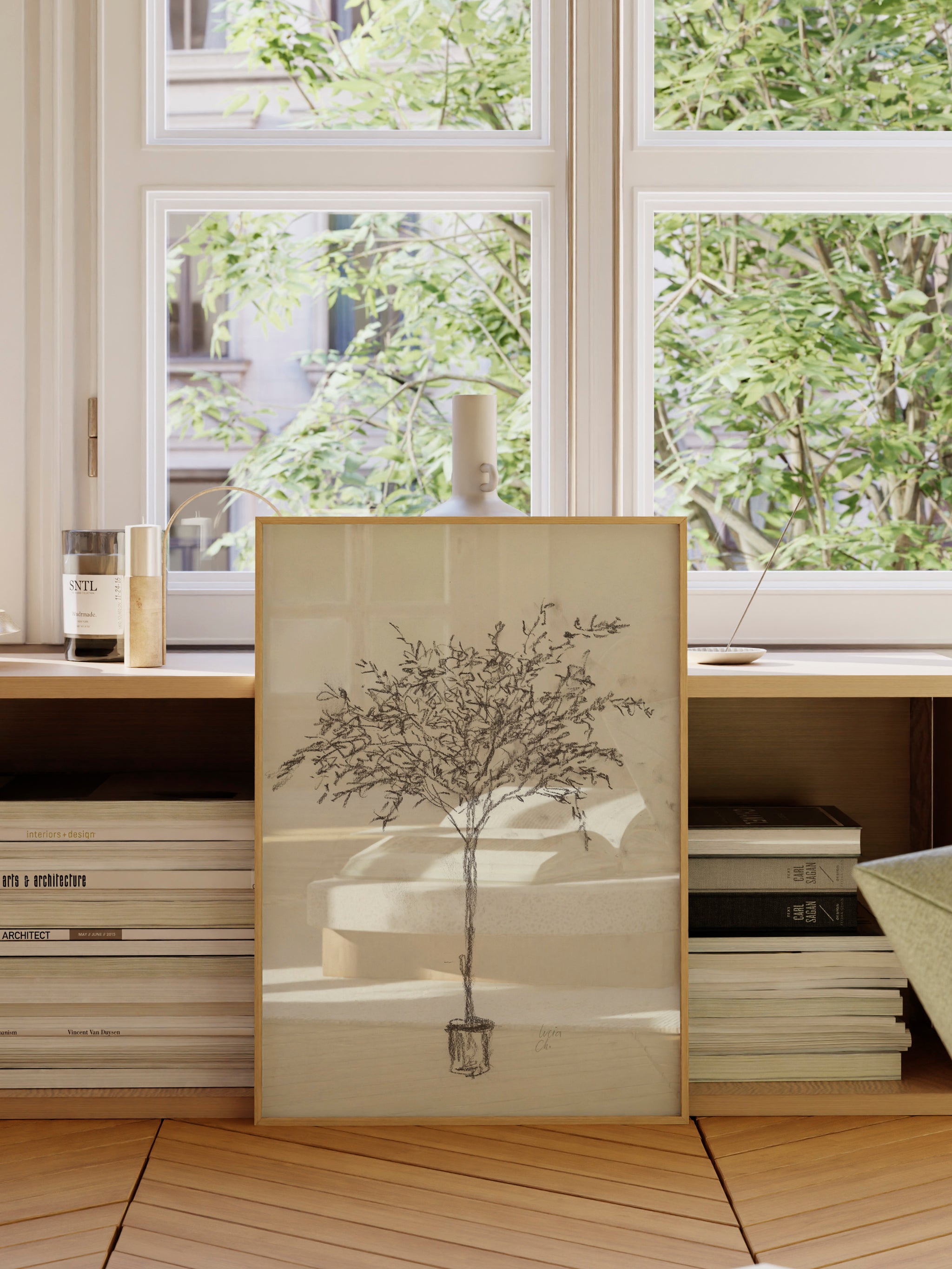 Olive Tree Sketch II – Splendus