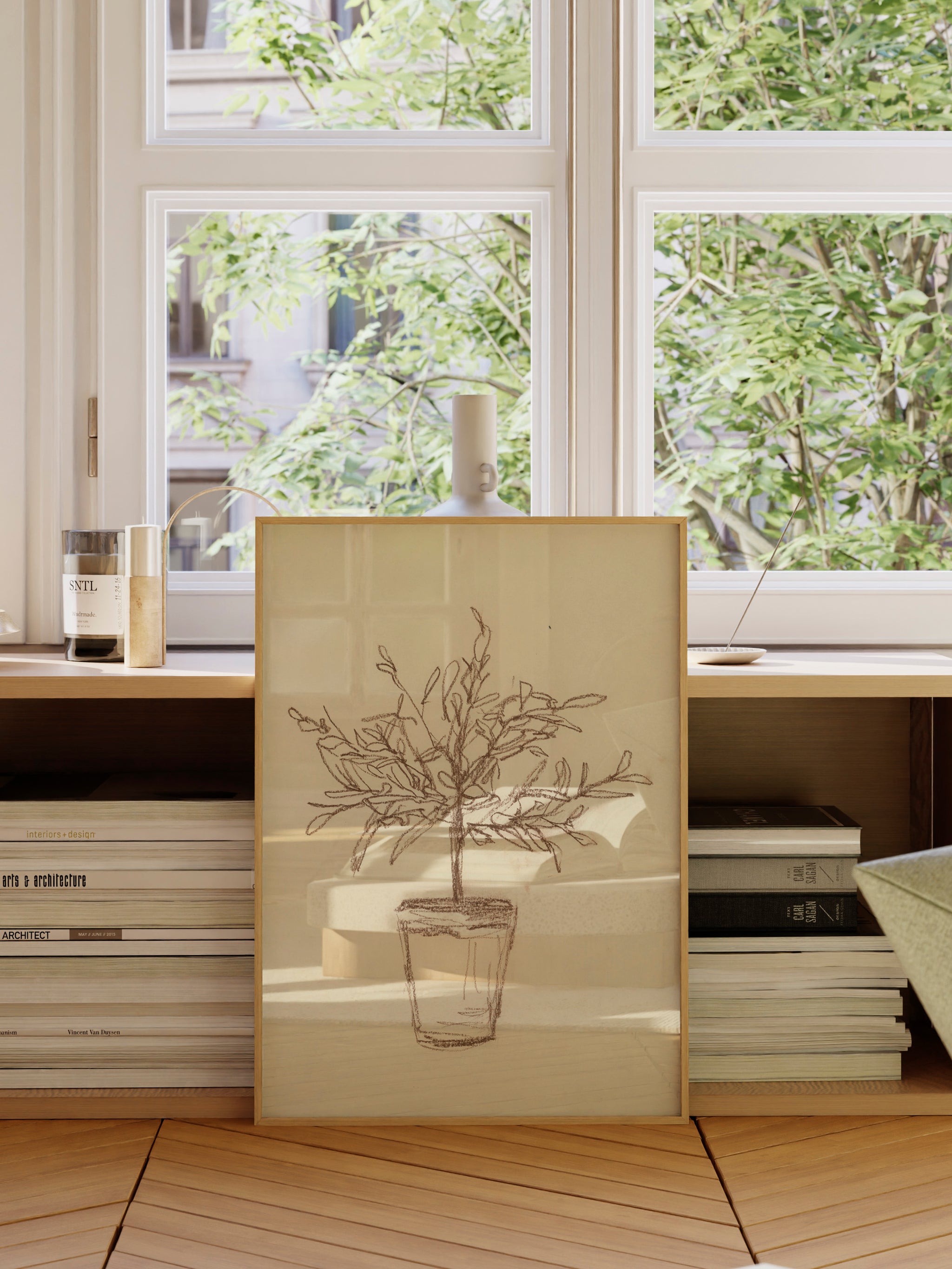 Olive Tree Sketch – Splendus